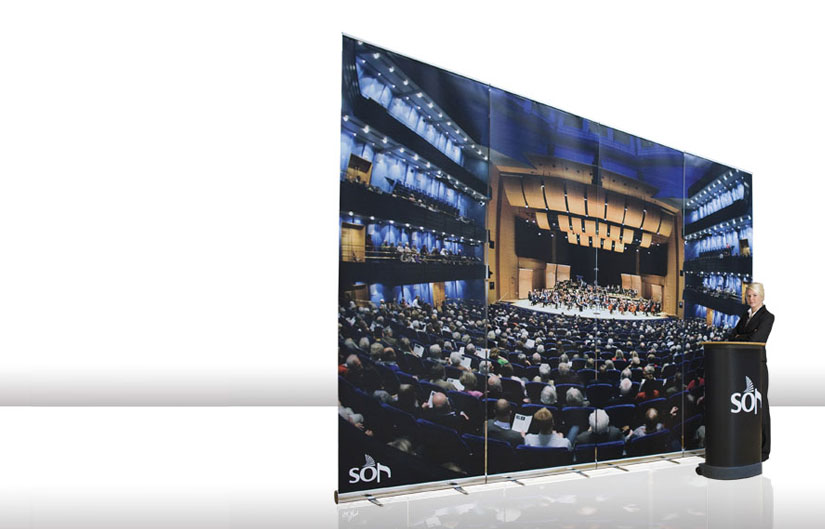 Expand Media Screen XL Messevæg - Se Her, Bestil Nu 70 262 265